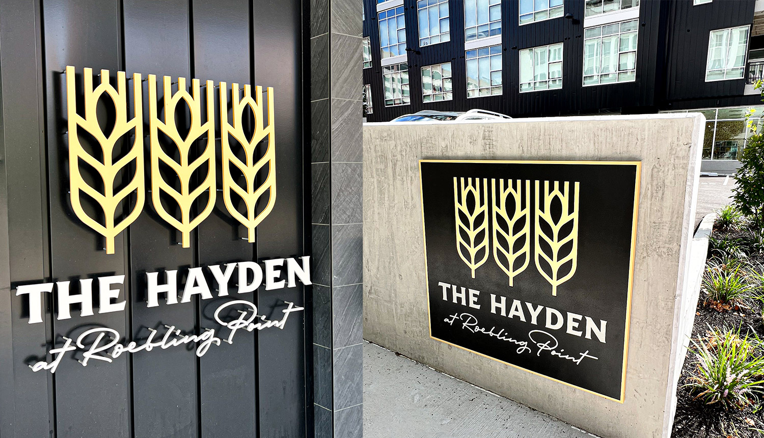 The Hayden at Roebling Point - ASI Signage