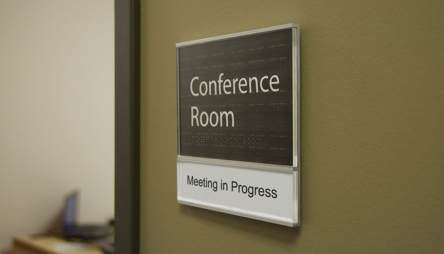 Modular Interior Signage: Reflection - asisignage